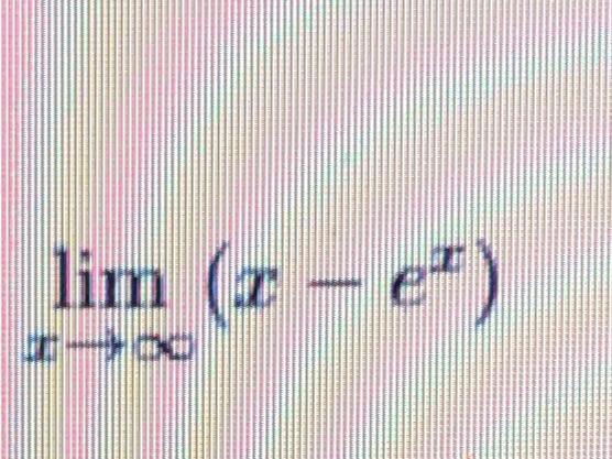 Solved lim (1-e') 1 . ---- | Chegg.com