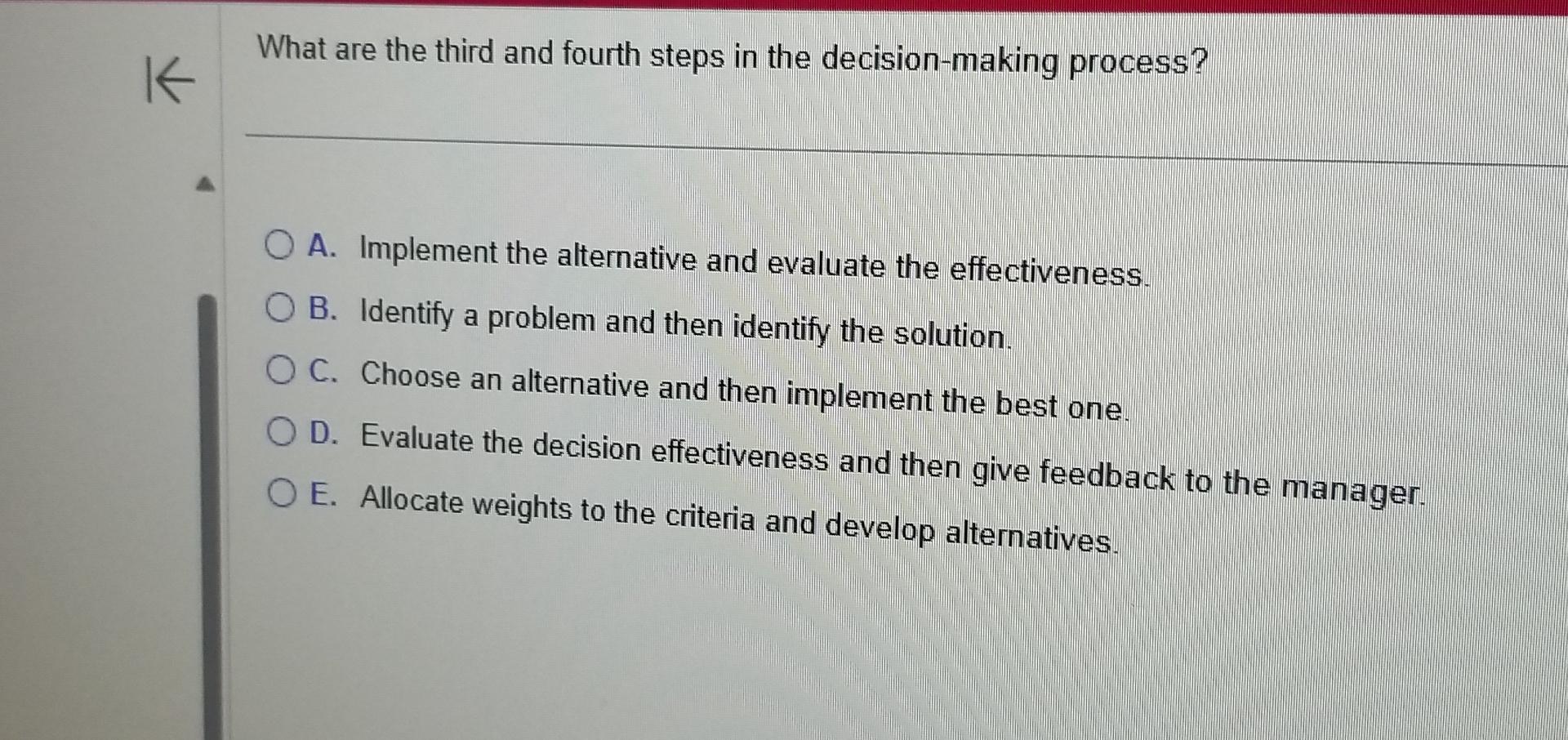 Solved What are the third and fourth steps in the | Chegg.com