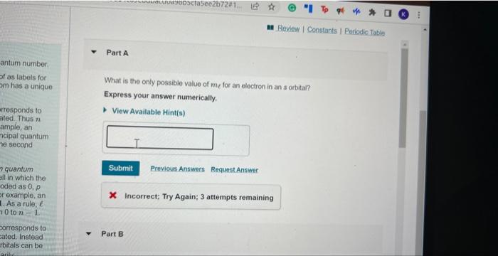 Solved Learning Goal: To leam the restrictions on each | Chegg.com