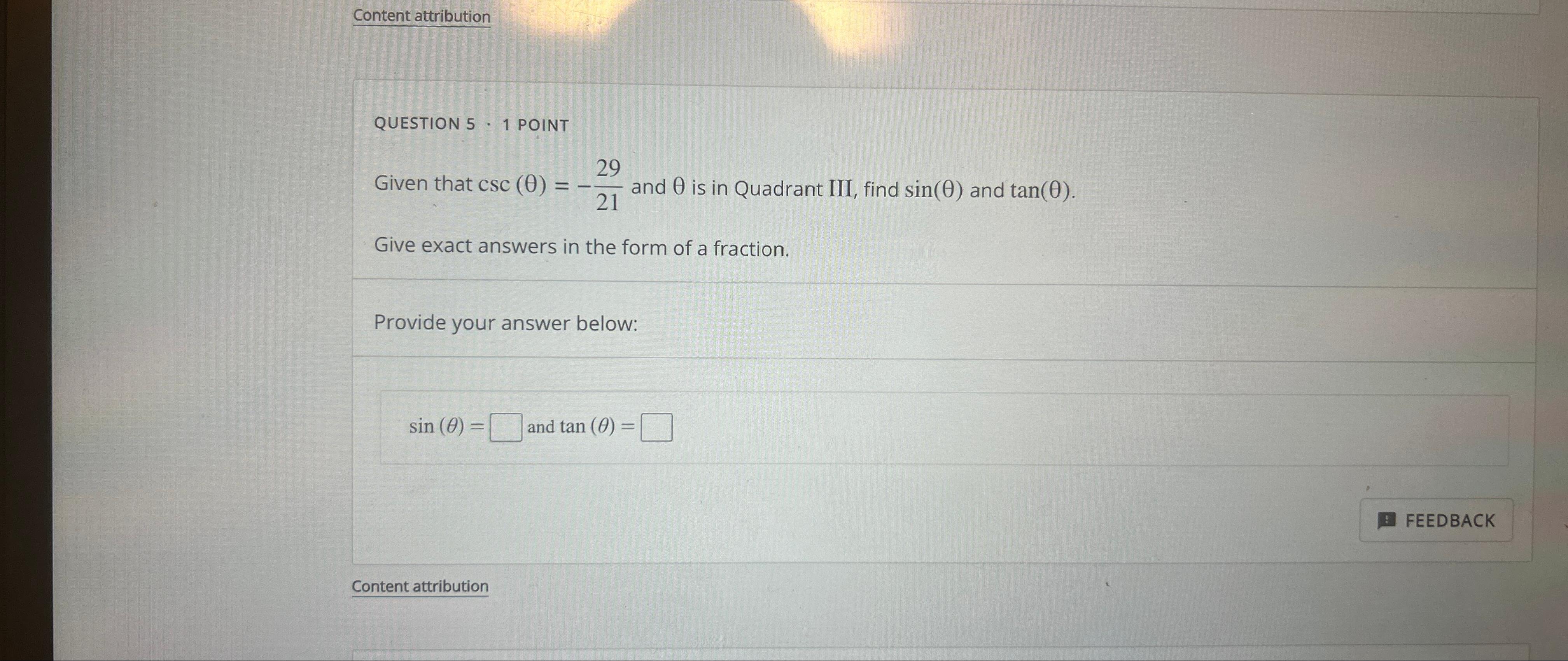 Solved Content attributionQUESTION 5 - 1 POINTGiven that | Chegg.com Solved Content attributionQUESTION 5 - 1 POINTGiven that | Chegg.com