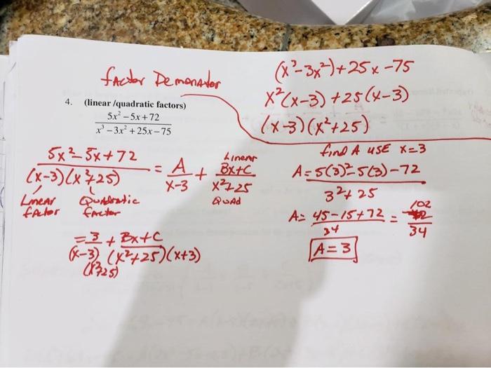 Solved 2. (repeated linear factors) | Chegg.com
