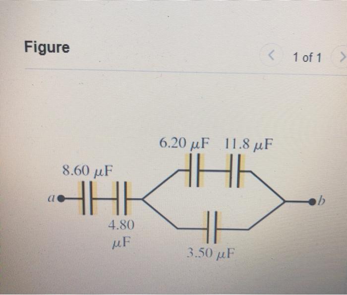 Solved For the capacitor network shown in the figure | Chegg.com