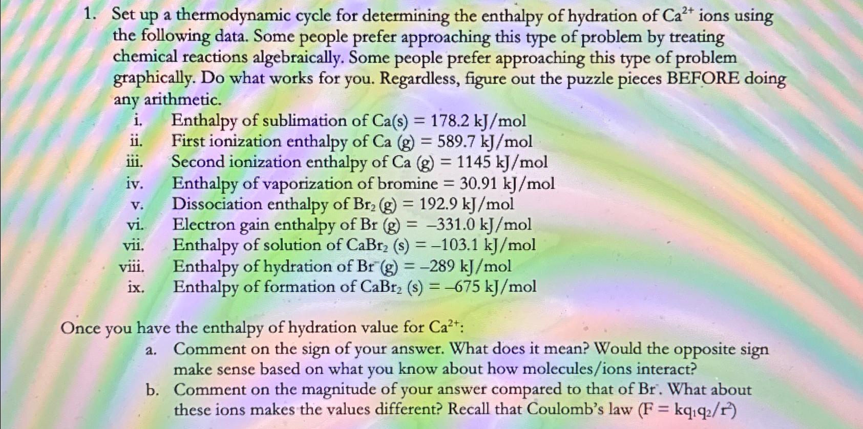 Solved *** ﻿I dont need help with part a). ﻿I only need help | Chegg.com
