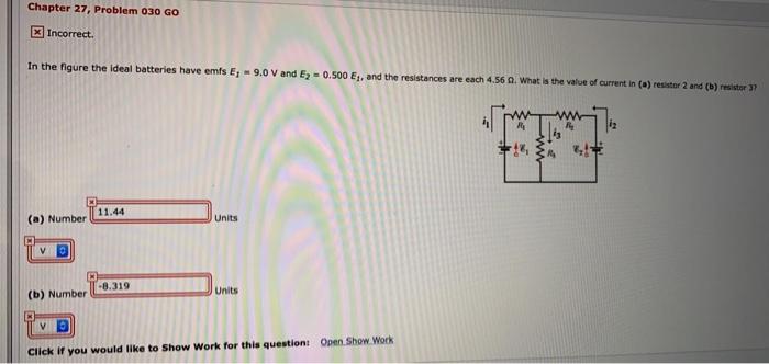 Solved Chapter 27, Problem 030 GO x Incorrect. In the figure | Chegg.com Solved Chapter 27, Problem 030 GO x Incorrect. In the figure | Chegg.com