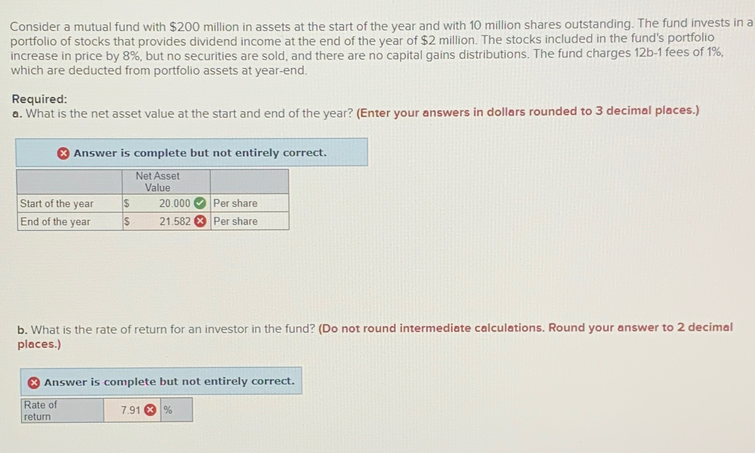 Solved Consider a mutual fund with $200 ﻿million in assets | Chegg.com