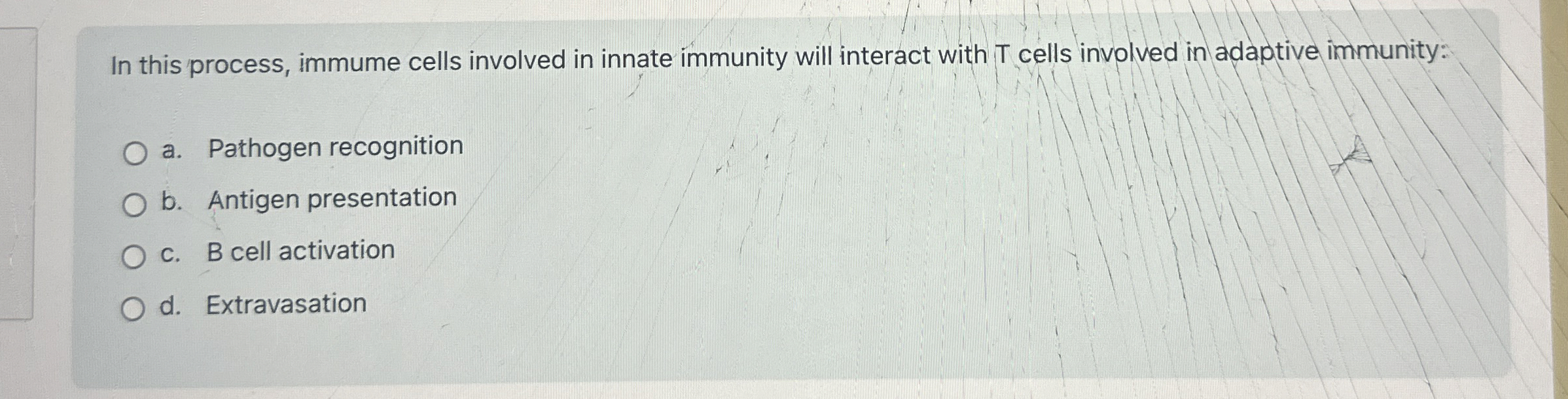 Solved In this process, immume cells involved in innate | Chegg.com