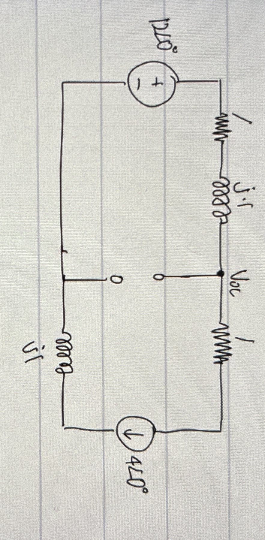 Solved Isn't the equation for calculating Voc 12-4(2+j2) | Chegg.com