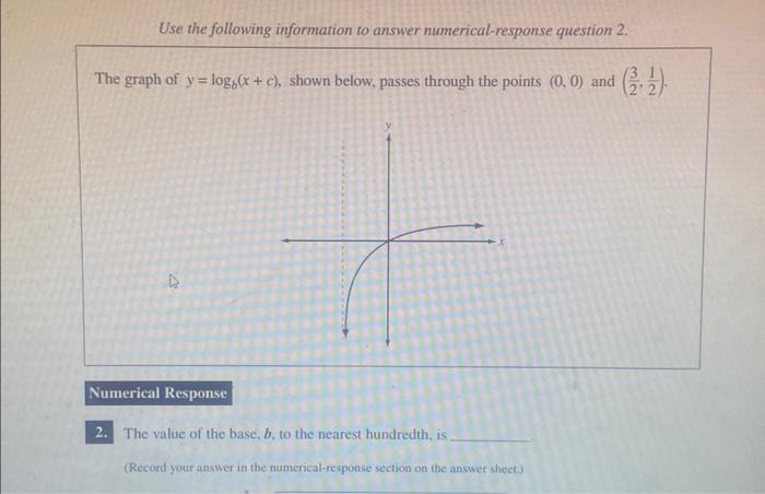 Solved Use the following information to answer | Chegg.com