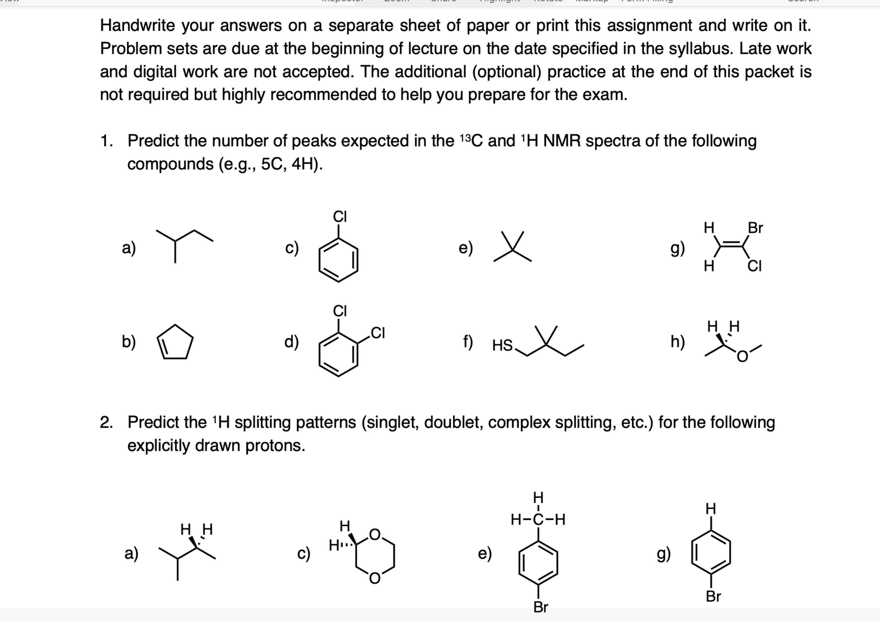 Solved Handwrite your answers on a separate sheet of paper | Chegg.com