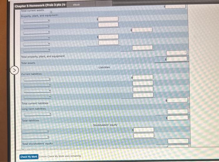 Solved Multiple-step income statement and balance sheet The | Chegg.com