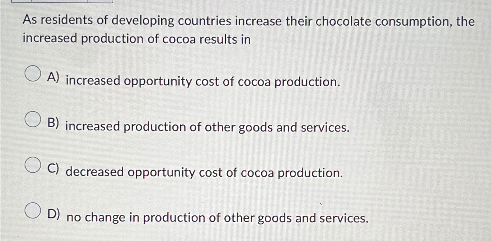 Solved As residents of developing countries increase their | Chegg.com