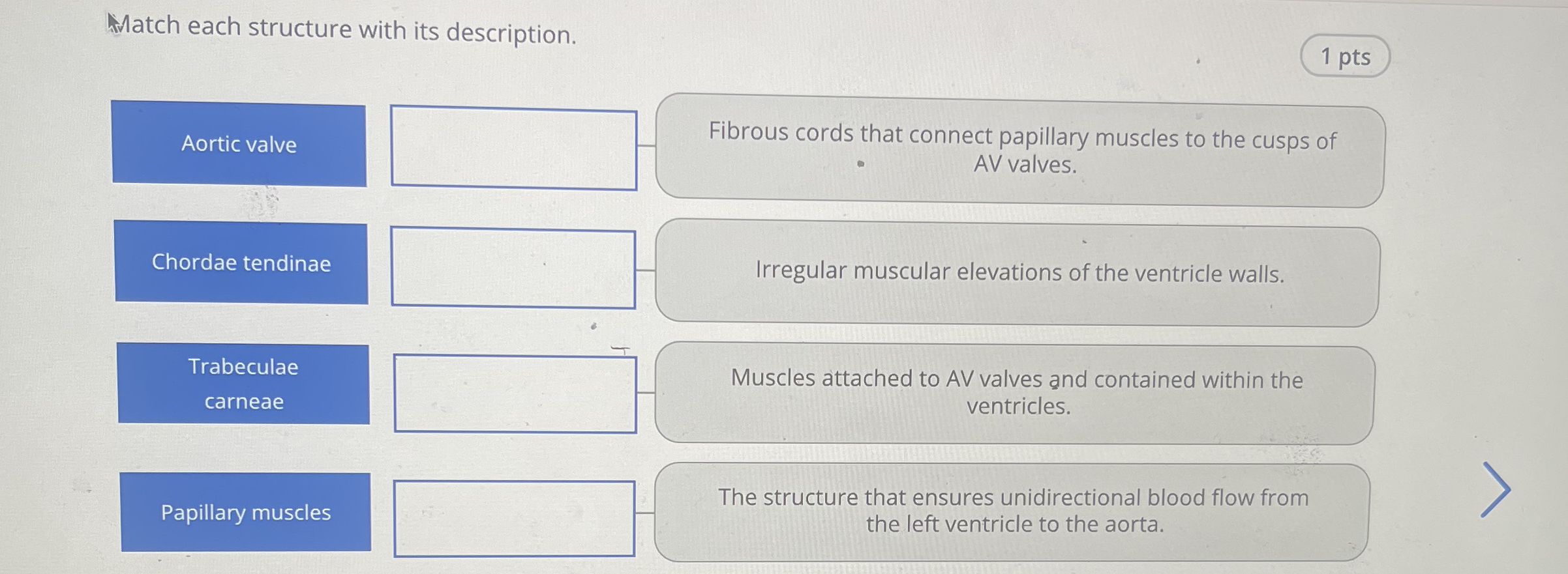 Solved Match each structure with its | Chegg.com