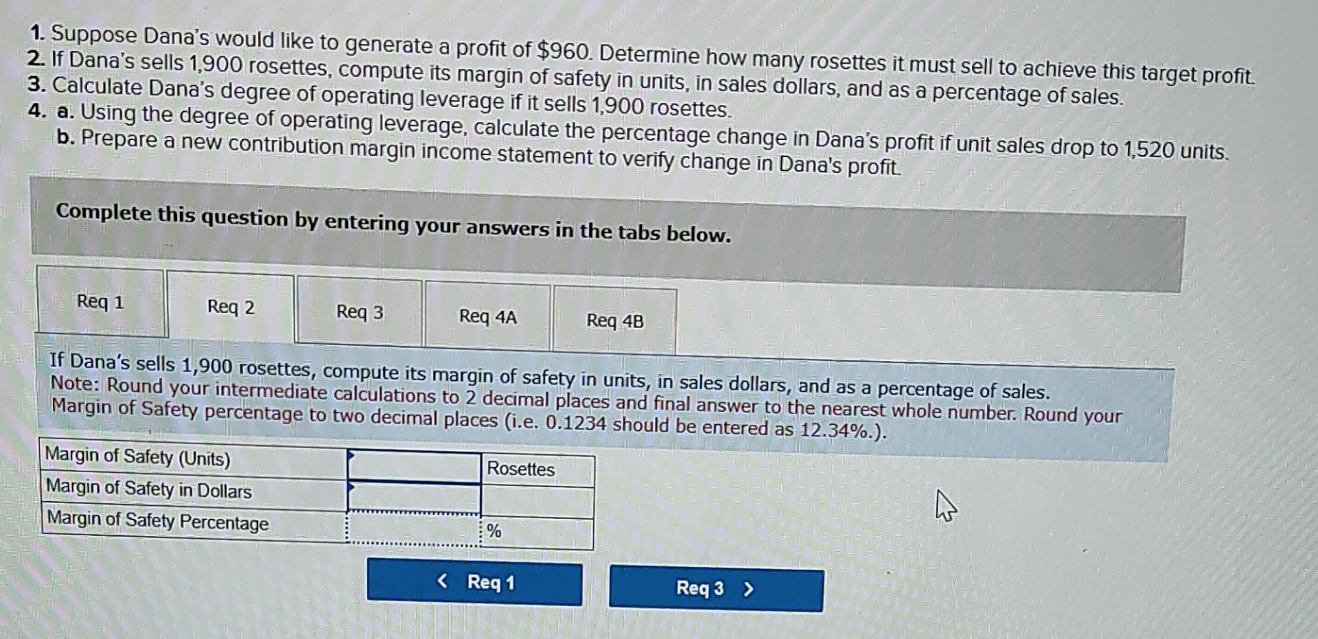Solved E6-12 (Algo) Calculating Target Profit, Margin of | Chegg.com