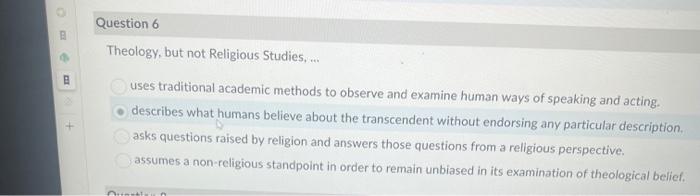 In the academic study of religion, religious rituals | Chegg.com