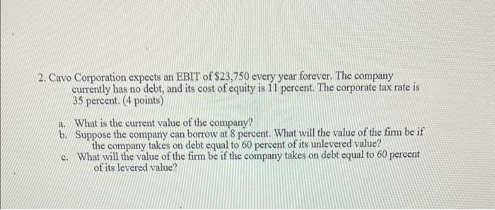 Solved Input Area: \begin{tabular}{lr} EBIT Perpetuity $ & | Chegg.com