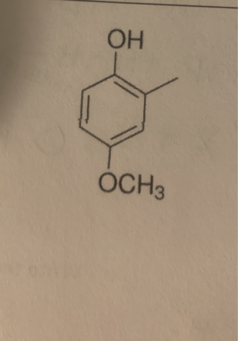 Solved ОН OCH3 | Chegg.com