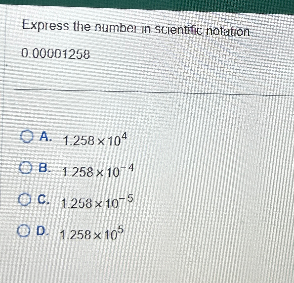 Solved Express the number in scientific | Chegg.com