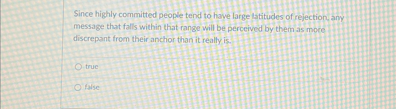 Solved Since highly committed people tend to have large | Chegg.com