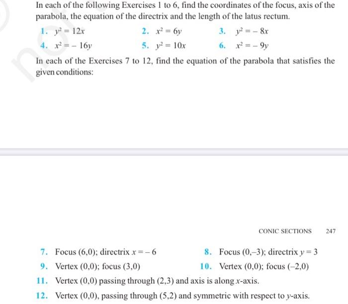 Solved In each of the following Exercises 1 to 6, find the | Chegg.com