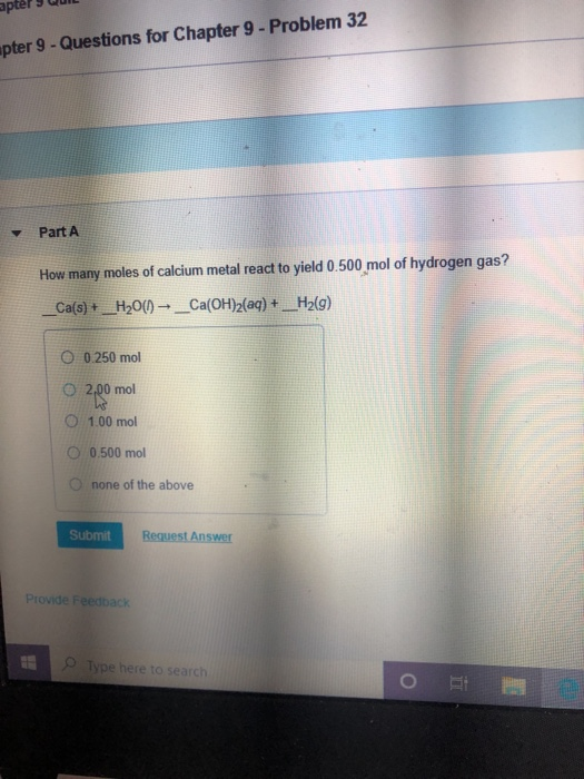 Solved apter 9 - Questions for Chapter 9 - Problem 32 Part A | Chegg.com