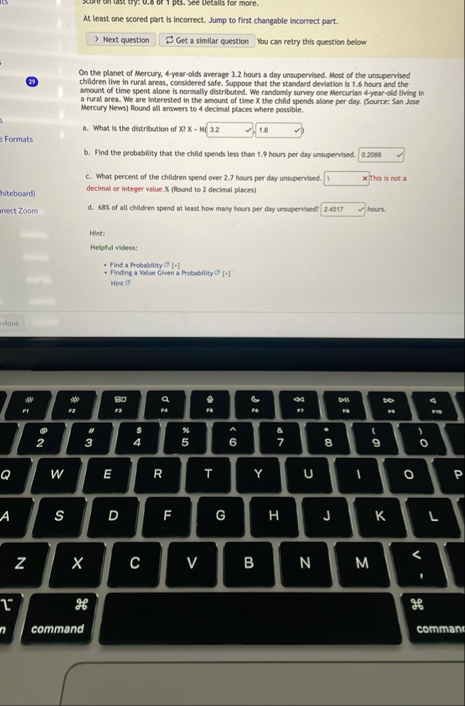 Solved sure on tast ury: 0.8 ﻿or 1 ﻿pes. See vetails for | Chegg.com