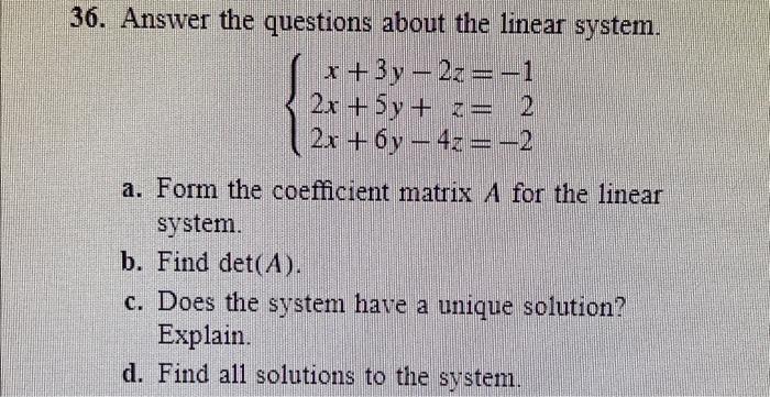 Solved In Exercises 7−12, given the matrix A and vectors x | Chegg.com