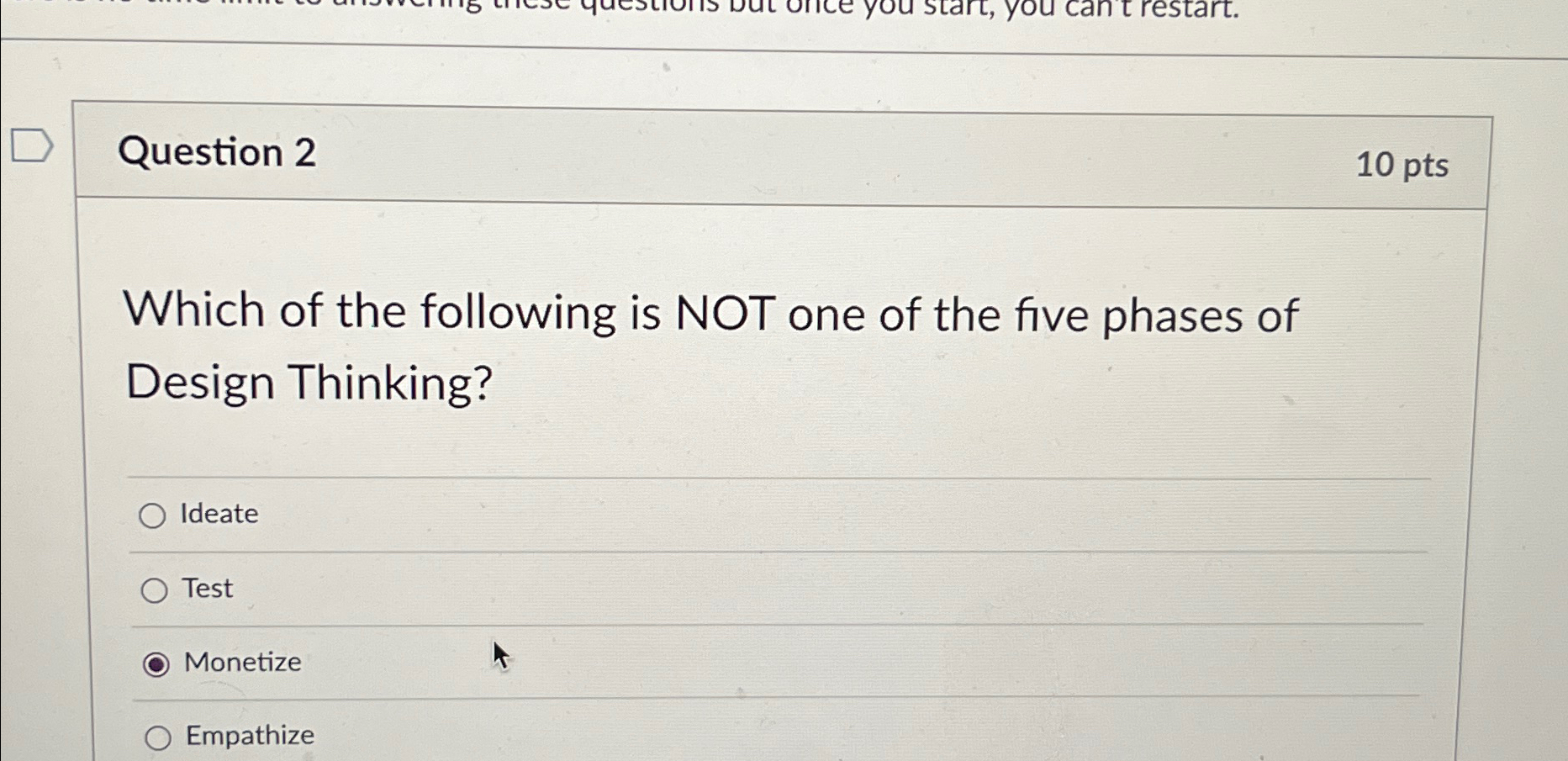 Solved Question 210 ﻿ptsWhich of the following is NOT one of | Chegg.com