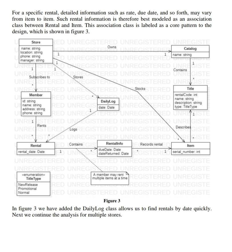 Solved FULL OBJECT DESIGN FOR MULTIPLE STORESWe want to | Chegg.com