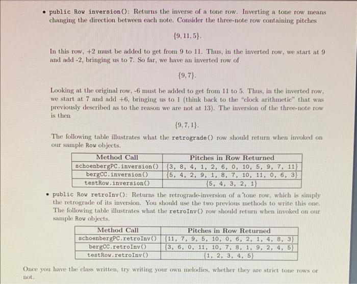 Solved Lab 10: Arnold Schoenberg and Twelve-Tone Music | Chegg.com
