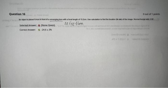 Solved An object of 2.1 cm in height is placed 31.7 cm in | Chegg.com