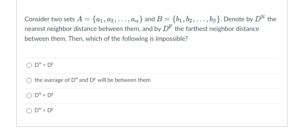 Solved Consider two sets A={a1,a2,dots,aα} ﻿and | Chegg.com