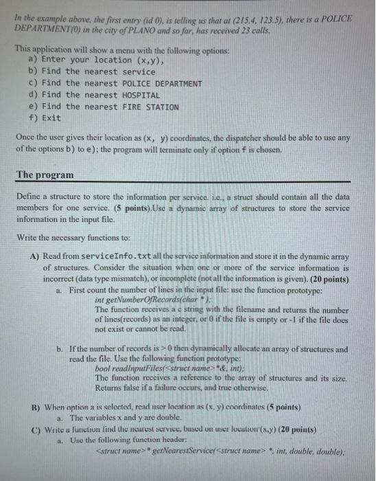 Solved In this assignment, you will write a small C++ | Chegg.com