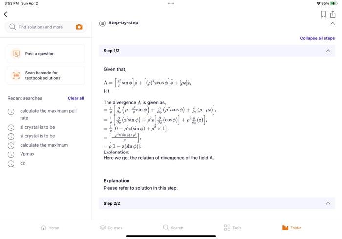Solved l couldn't understand . sin pi is 0. But at there you | Chegg.com