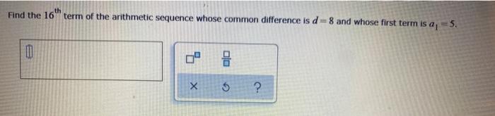 Solved The sequences below are either arithmetic sequences | Chegg.com