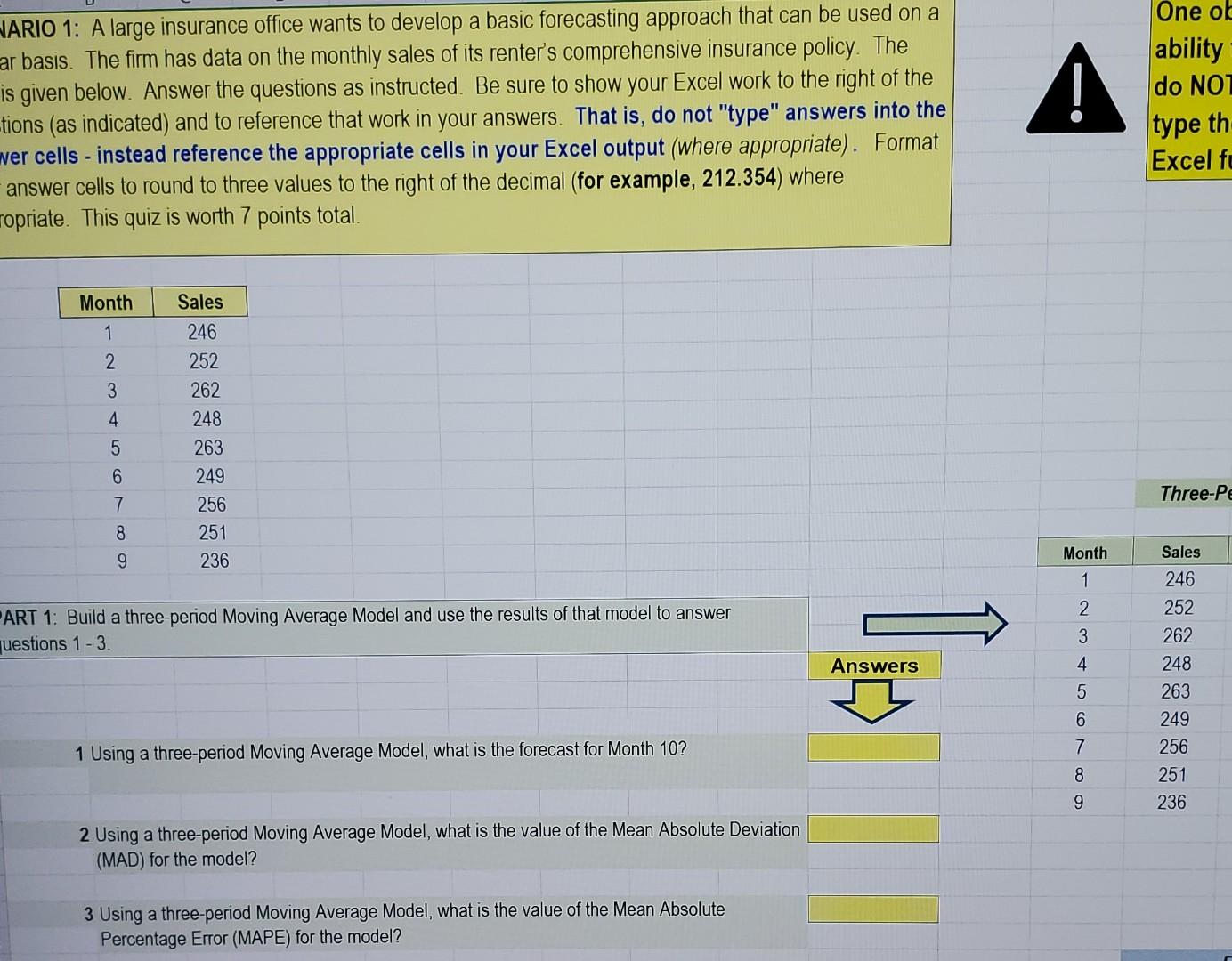 Solved what are the answers to these excel problems. I need | Chegg.com