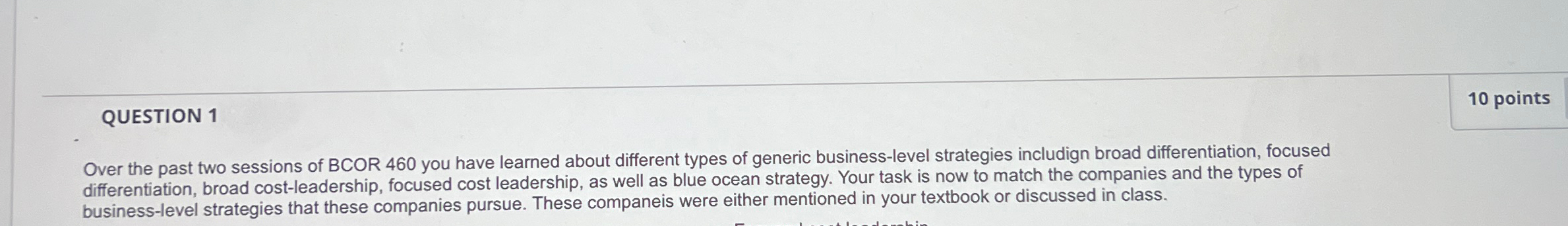 Solved QUESTION 110 ﻿pointsOver the past two sessions of | Chegg.com