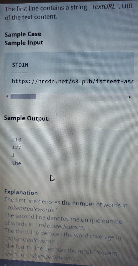 1. Hands-on - NLP - Python - Processing Raw Text NLP | Chegg.com