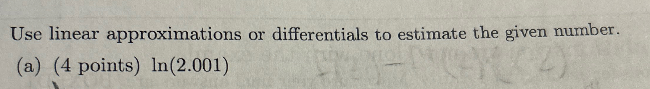 Solved Use linear approximations or differentials to | Chegg.com