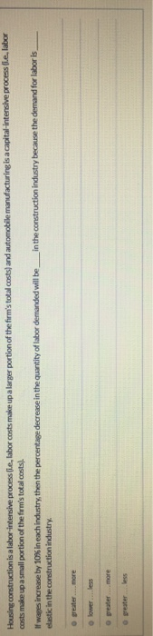Solved Assume Labor Is The Only Variable Input And That An