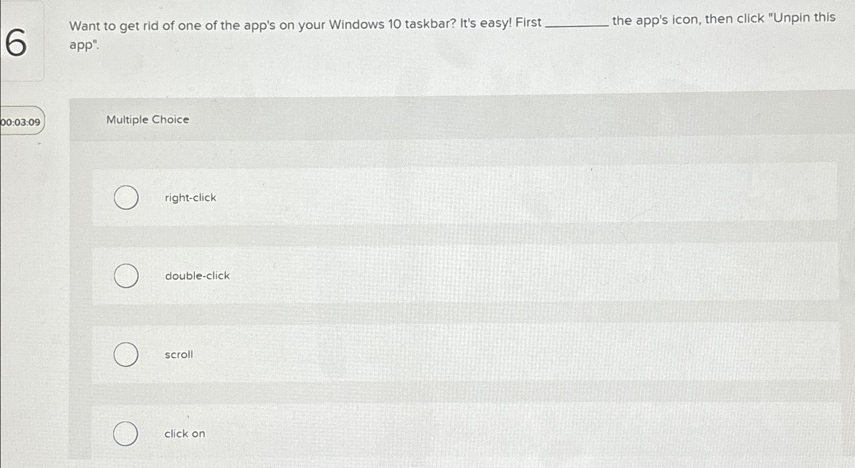 Solved Want to get rid of one of the app's on your Windows | Chegg.com