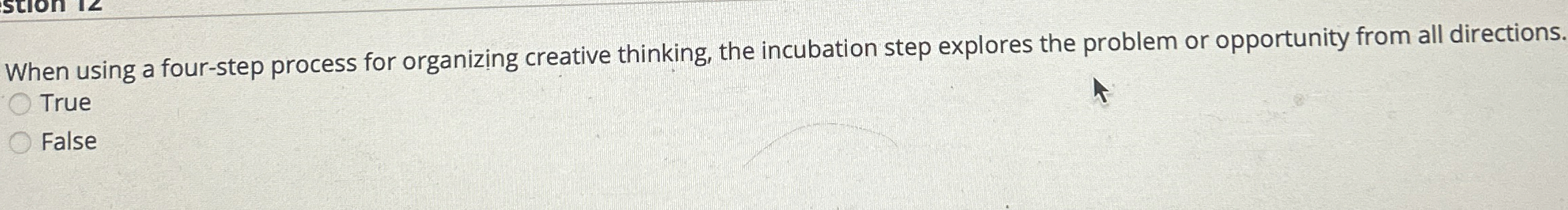 Solved When using a four-step process for organizing | Chegg.com