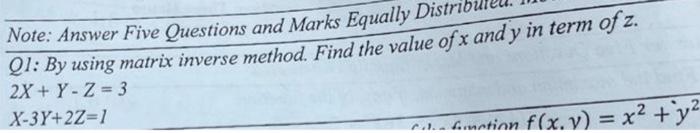 Solved this is a numerical analysis question .. please solve | Chegg.com