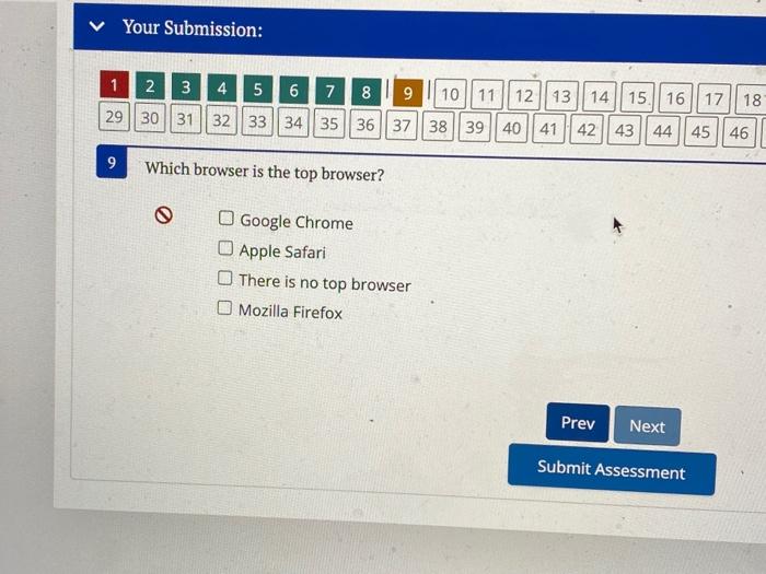Solved Which browser is the top browser? Google Chrome Apple | Chegg.com