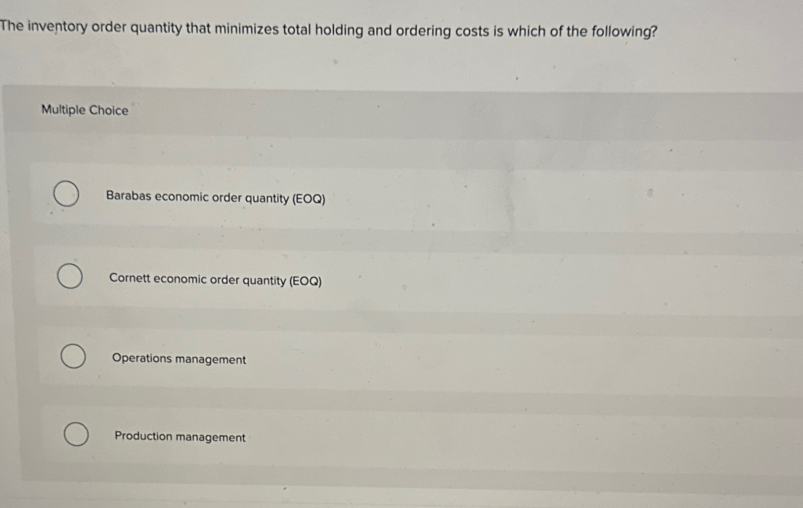 Solved Which of the following current asset financing | Chegg.com