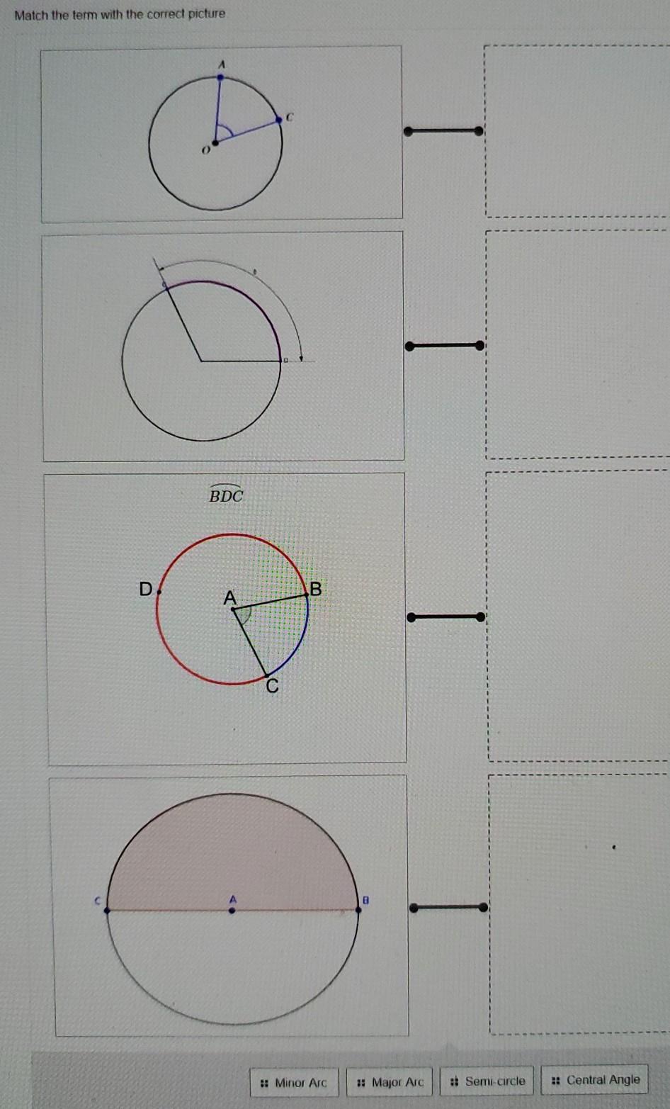 Solved Using the following diagram to match the correct part | Chegg.com