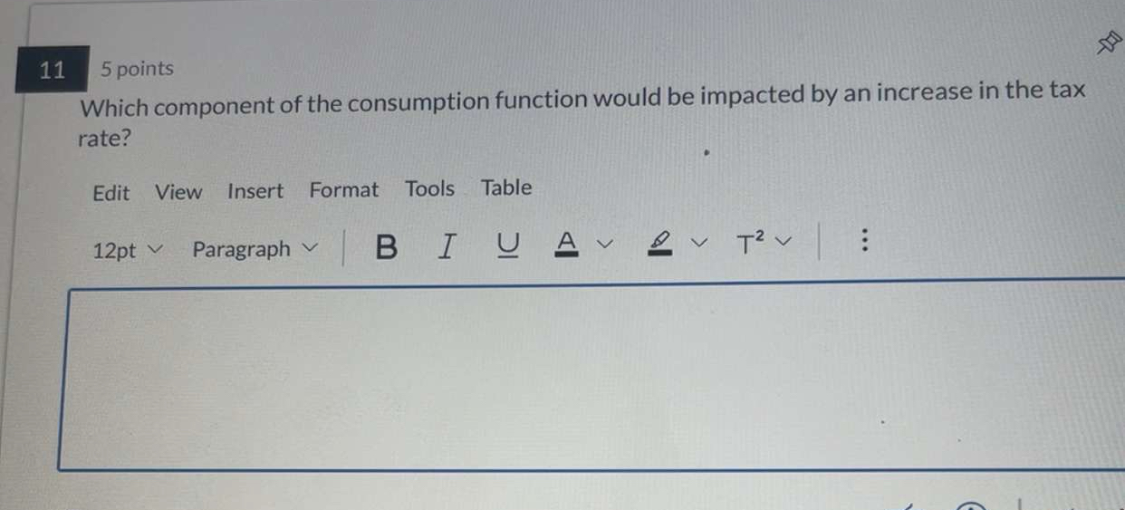 Solved 115 ﻿pointsWhich component of the consumption | Chegg.com