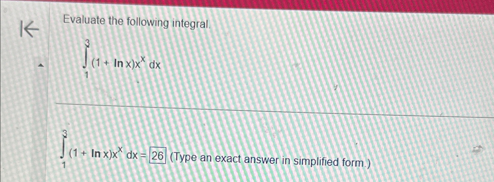 Solved Evaluate the following integral.∫13(1+lnx)xxdx | Chegg.com