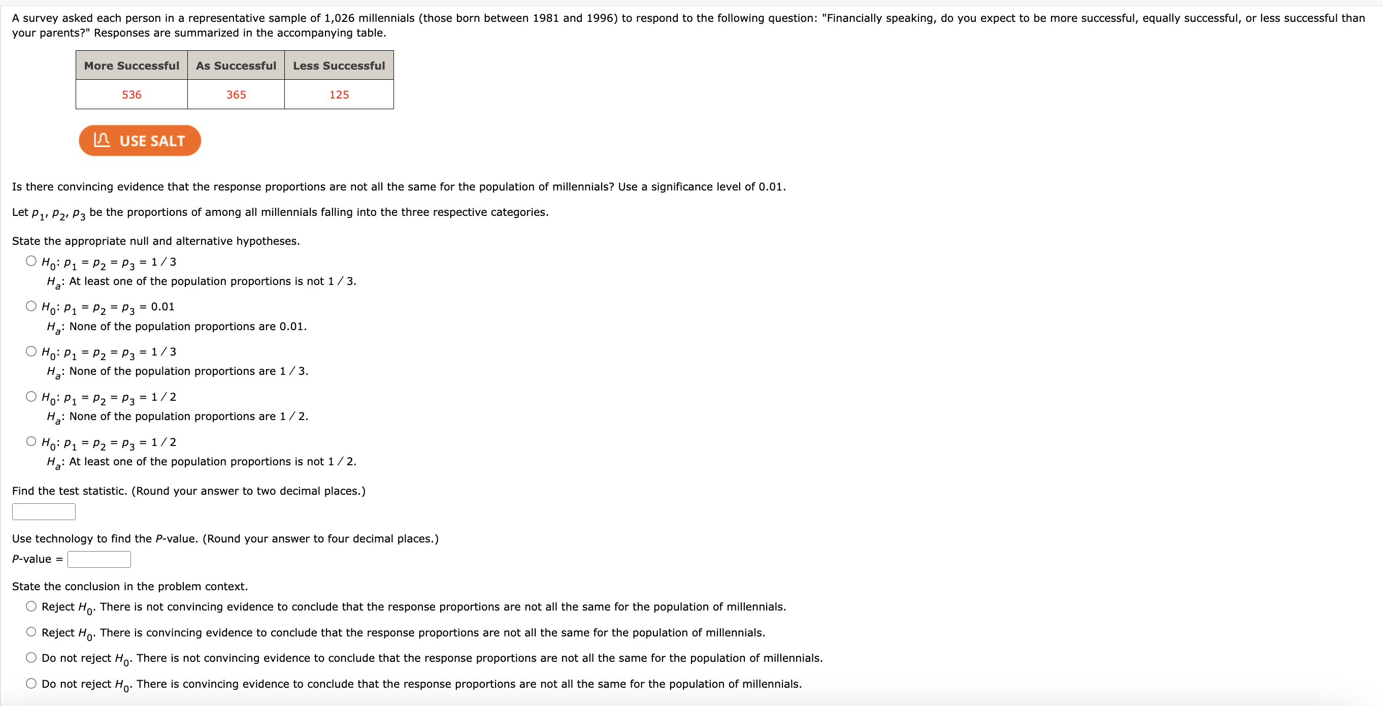 Solved your parents?" Responses are summarized in the | Chegg.com