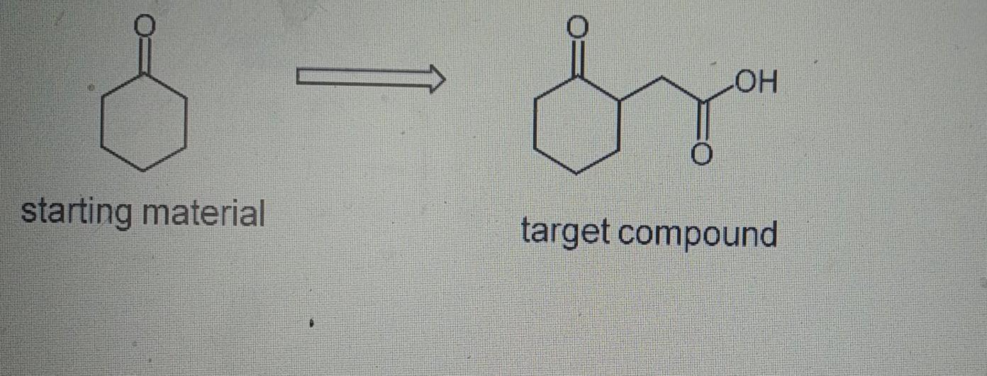 Solved propose a reasonable multi-step synthesis for the | Chegg.com