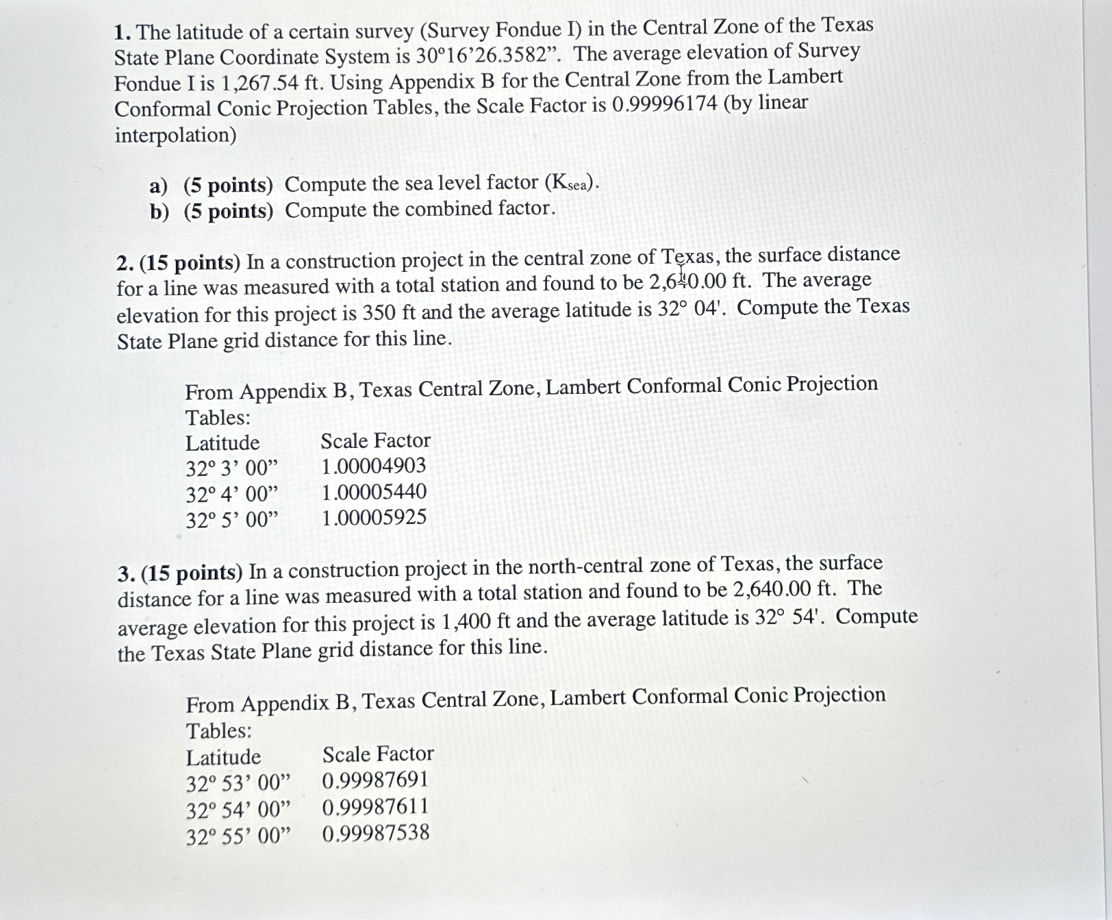 Solved The latitude of a certain survey (Survey Fondue I) | Chegg.com